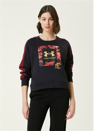 Under Armour Kadın Cny Siyah Bisiklet Yaka Sweatshirt L Eu