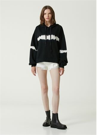 Allsaints Kadın Rihan Lacivert Kapüşonlu Sweatshirt M EU