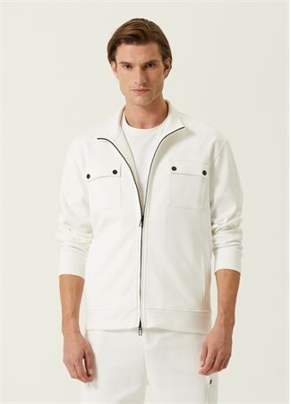 Network Erkek Comfort Fit Ekru Sweatshirt Bej L EU