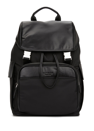 Beymen Collection Erkek Active Siyah Ağzı Büzgülü Sırt Çantası EU