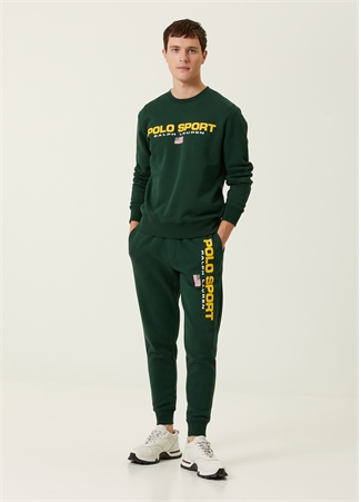 Polo Ralph Lauren Erkek Yeşil Beli Kordonlu Logolu Jogger Eşofman Altı L EU Polo Ralph Lauren Erkek Yeşil Beli Kordonlu Logolu Jogger Eşofman Altı L EU