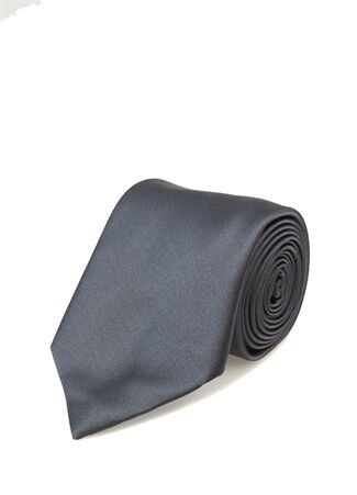 Tino Cosma Erkek Antrasit İpek Kravat EU