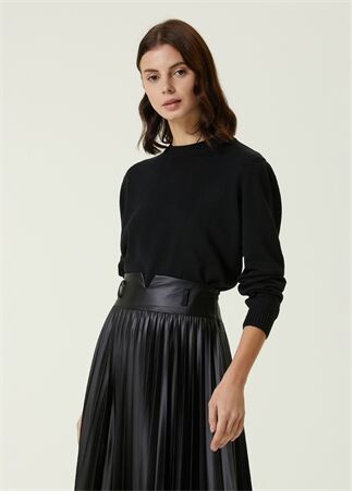 Network Kadın Basic Fit Siyah Kazak XS EU Network Kadın Basic Fit Siyah Kazak XS EU