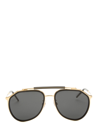 Dolce&Gabbana Erkek Madison Siyah Gold Güneş Gözlüğü Altın Rengi 57 EU Dolce&Gabbana Erkek Madison Siyah Gold Güneş Gözlüğü Altın Rengi 57 EU