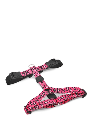 Morso Bubble Leopar Desenli H Tipi Large Göğüs Tasması L