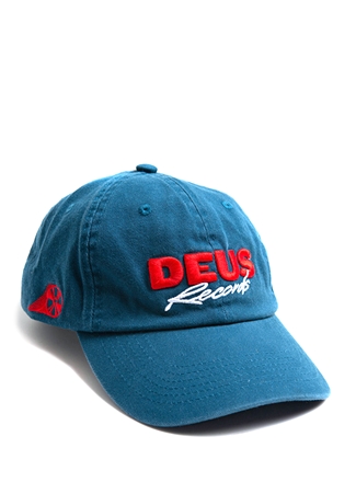 Deus Ex Machina Erkek Yeşil Nakışlı Şapka Mavi EU Deus Ex Machina Erkek Yeşil Nakışlı Şapka Mavi EU