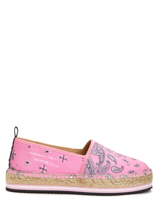Kenzo Kadın Pembe Şal Desenli Espadril 36 Eu Kenzo Kadın Pembe Şal Desenli Espadril 36 Eu