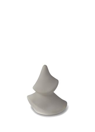 Esma Dereboy Çam Taş Porselen Tuzluk Gri