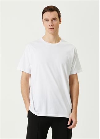 Balmain Erkek Beyaz Logo Detaylı T-shirt XS EU Balmain Erkek Beyaz Logo Detaylı T-shirt XS EU