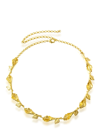 Peracas Kadın Eva Altın Rengi Kaplama Choker Kolye Eu Peracas Kadın Eva Altın Rengi Kaplama Choker Kolye Eu