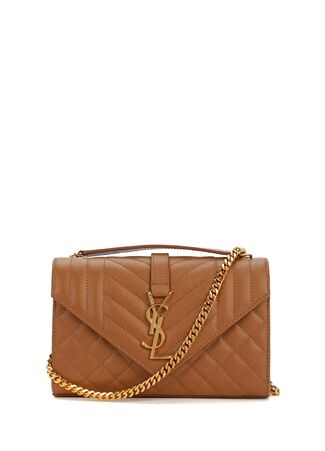 Kadın Envelope Small Taba Deri Omuz Çantası Turuncu EU Kadın Envelope Small Taba Deri Omuz Çantası Turuncu EU