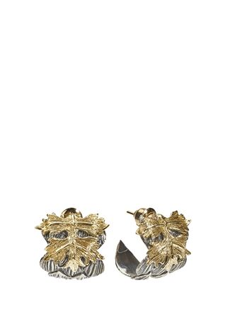 Urart Kadın Girland Altın Rengi Küpe EU