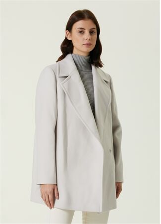 Network Kadın Regular Fit Taş Kruvaze Kaban Gri S Eu Network Kadın Regular Fit Taş Kruvaze Kaban Gri S Eu