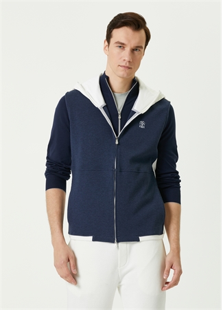 Brunello Cucinelli Erkek Sweatshirt Lacivert S Eu Brunello Cucinelli Erkek Sweatshirt Lacivert S Eu