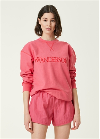 Jw Anderson Kadın Sweatshirt Pembe S Eu Jw Anderson Kadın Sweatshirt Pembe S Eu