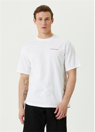 Les Benjamins Erkek Beyaz Figür Baskılı Logolu T-shirt L Eu Les Benjamins Erkek Beyaz Figür Baskılı Logolu T-shirt L Eu