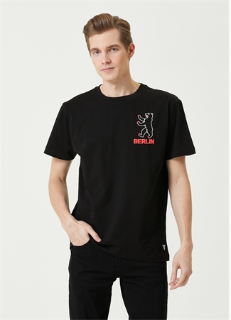 Cult of Cuddle Erkek Siyah Yazı Baskılı T-shirt S EU Cult of Cuddle Erkek Siyah Yazı Baskılı T-shirt S EU