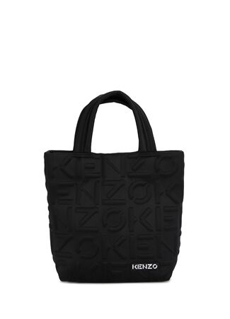 Kenzo Kadın Siyah Logolu Alışveriş Çantası EU