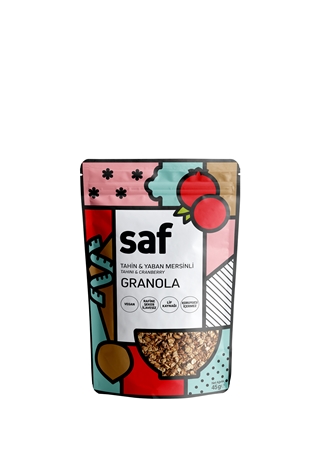 Saf Nutrition Tahinli Yaban Mersinli Granola EU