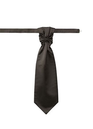 Palzileri Lab Erkek Koyu Gri İpek Kravat EU