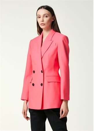 Alexander Mcqueen Kadın Ceket Pembe 42 It