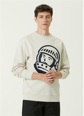 Billionaire Boys Club Erkek Ekru Logo Detaylı Sweatshirt Bej M EU Billionaire Boys Club Erkek Ekru Logo Detaylı Sweatshirt Bej M EU