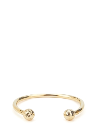 Academia Kadın Gold Kelepçe Bileklik Altın Rengi EU Academia Kadın Gold Kelepçe Bileklik Altın Rengi EU