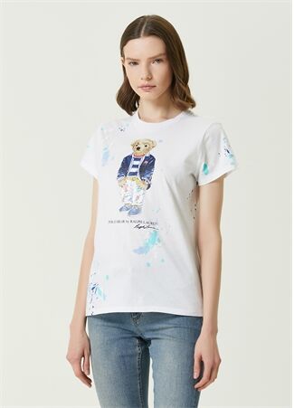 Polo Ralph Lauren Kadın TSHIRT Beyaz XS EU