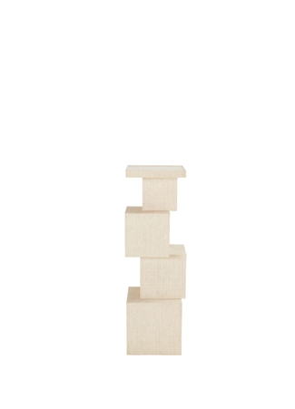 Jonathan Adler Cubist Pedestal Krem Stand Bej