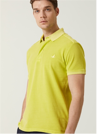 Beymen Club Erkek Slim Fit Neon Yeşil Polo Yaka T-shirt S Beymen Club Erkek Slim Fit Neon Yeşil Polo Yaka T-shirt S