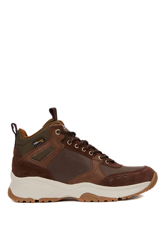 Tommy Hilfiger Erkek High Boot Haki Deri Sneaker 40 EU Tommy Hilfiger Erkek High Boot Haki Deri Sneaker 40 EU