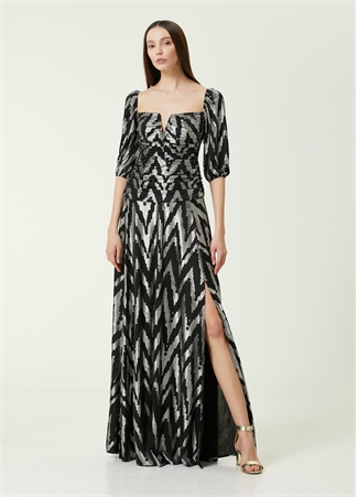 Maison Kairos Kadın Brooke Silver Straplez Maksi Abiye Elbise Gri 34 Eu Maison Kairos Kadın Brooke Silver Straplez Maksi Abiye Elbise Gri 34 Eu