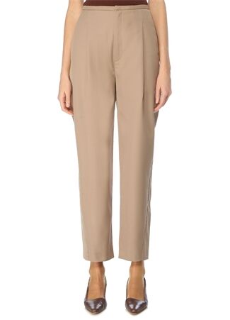 Toteme Kadın Bej Havuç Kesim Pantolon L EU