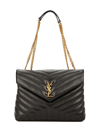 Kadın Loulou Medium Kapitoneli Deri Omuz Çantası Siyah Eu Kadın Loulou Medium Kapitoneli Deri Omuz Çantası Siyah Eu