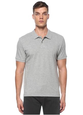 Beymen Erkek Comfort Fit Gri Polo Yaka T-shirt S EU