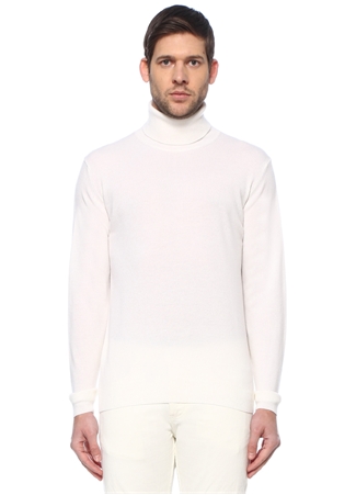 Corneliani Erkek Beyaz Balıkçı Yaka Yün Kazak 54 IT Corneliani Erkek Beyaz Balıkçı Yaka Yün Kazak 54 IT