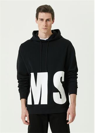Msgm Erkek Sweatshirt Siyah Xs Eu