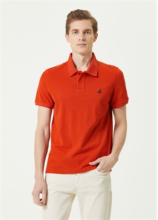 Beymen Club Erkek Comfort Fit Kiremit Polo Yaka T-shirt Kırmızı S EU Beymen Club Erkek Comfort Fit Kiremit Polo Yaka T-shirt Kırmızı S EU