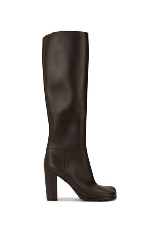 Bottega Veneta Kadın Kahverengi Deri Çizme 36 EU
