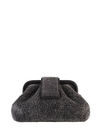 Maven Kadın Eva Gri Shearling Çanta EU Maven Kadın Eva Gri Shearling Çanta EU