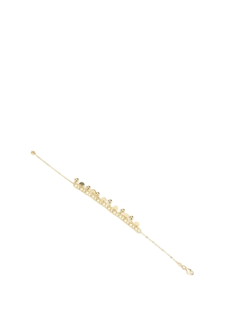 Collection Kadın Sallantı Detaylı Altın Rengi Bileklik EU Collection Kadın Sallantı Detaylı Altın Rengi Bileklik EU