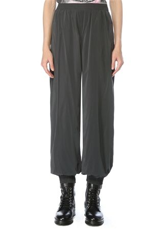 MCQ Kadın Antrasit Bol Kesim Pantolon Gri XS EU
