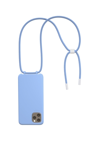 Bonibi Mavi Askılı iPhone Telefon Kılıfı Lacivert EU