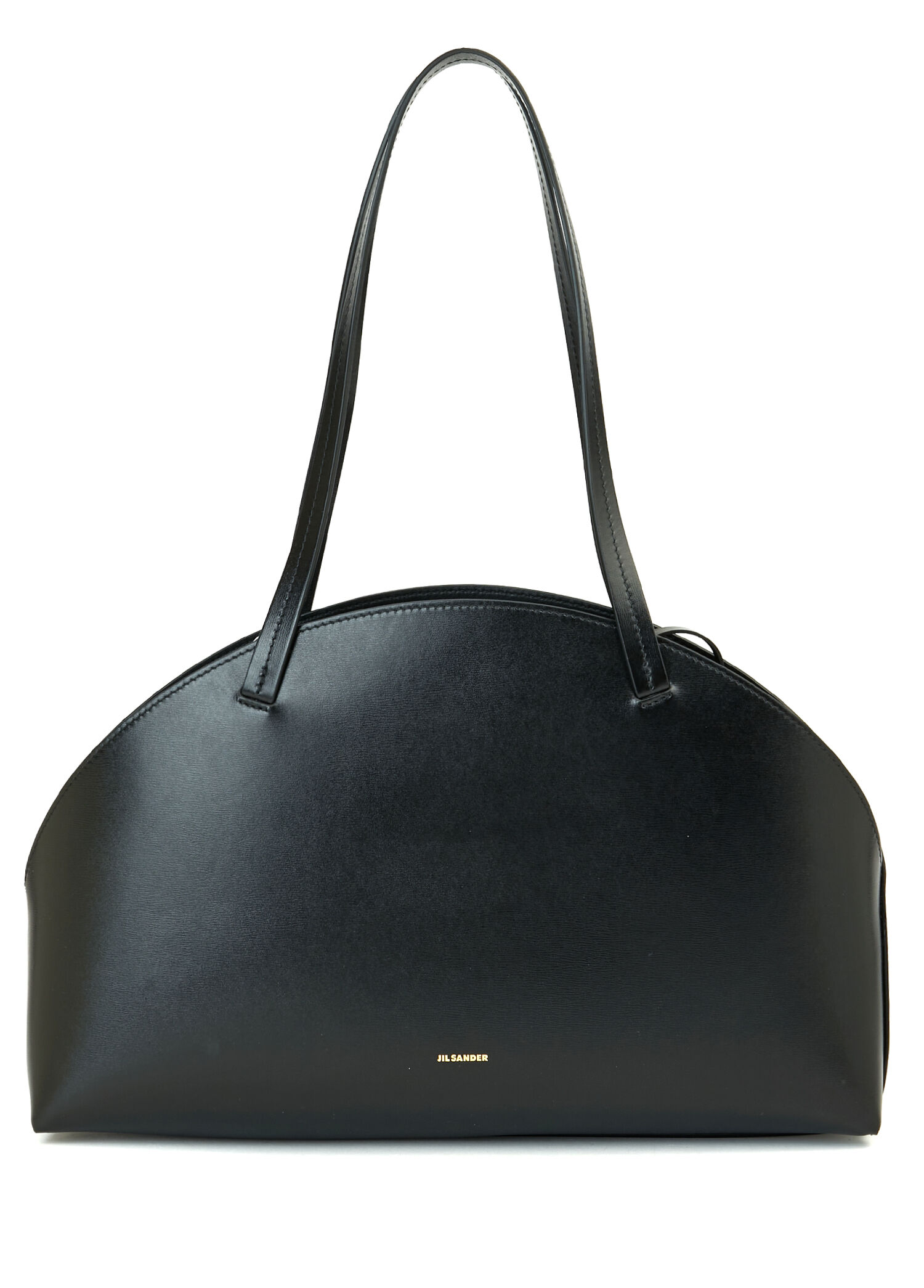 Jil Sander - Curve Black Women's Leather Handbag
