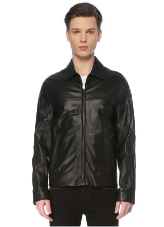 Palzileri Lab Erkek Siyah Polo Yaka Mont 50 IT