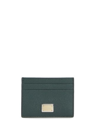 Dolce&Gabbana Kadın Yeşil Deri Kartlık EU