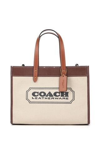 Coach Kadın ALIŞVERİŞ ÇANTASI Bej EU