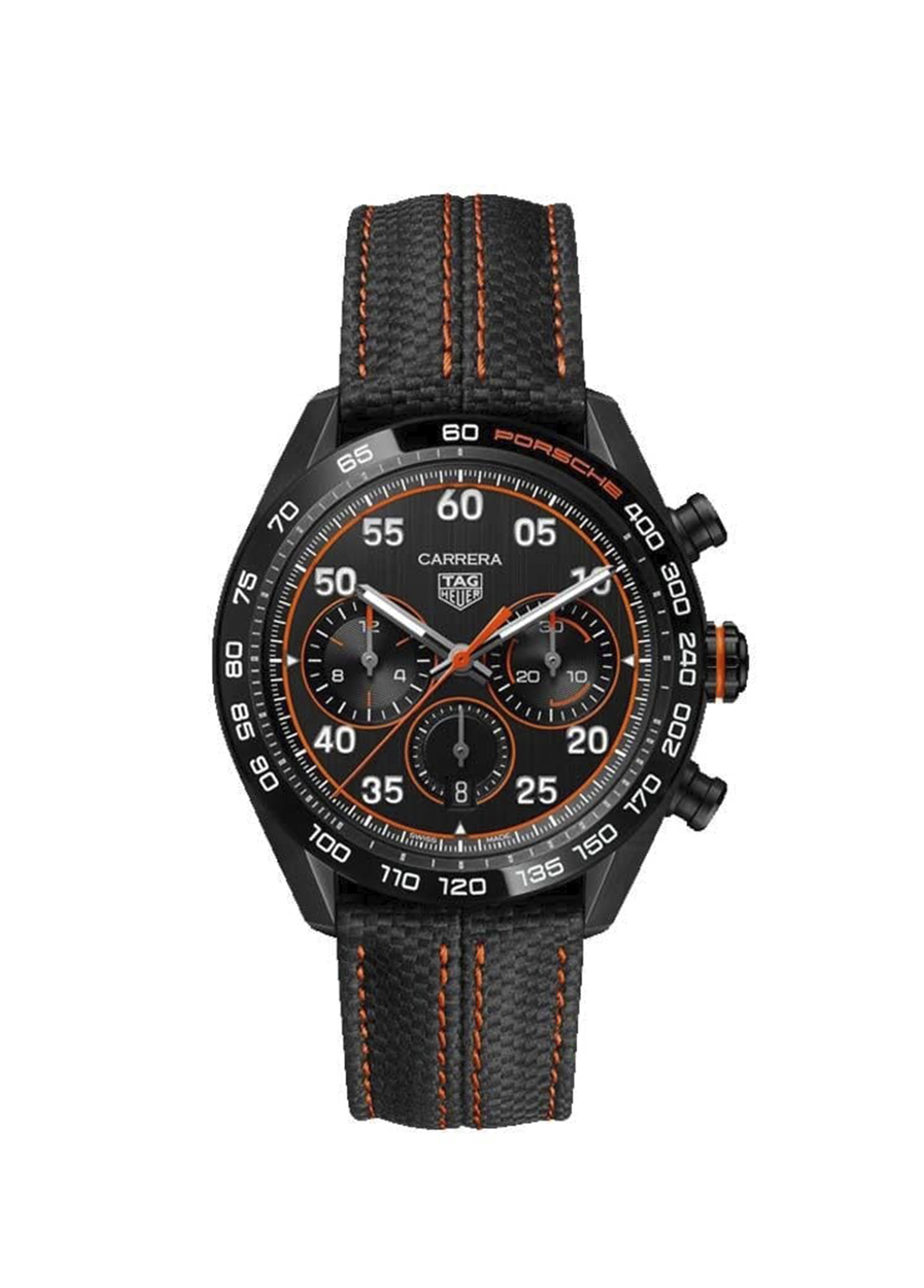 TAG Heuer Çok Renkli Erkek X PORSCHE ORANGE RACING Erkek Saat 1704040 ...