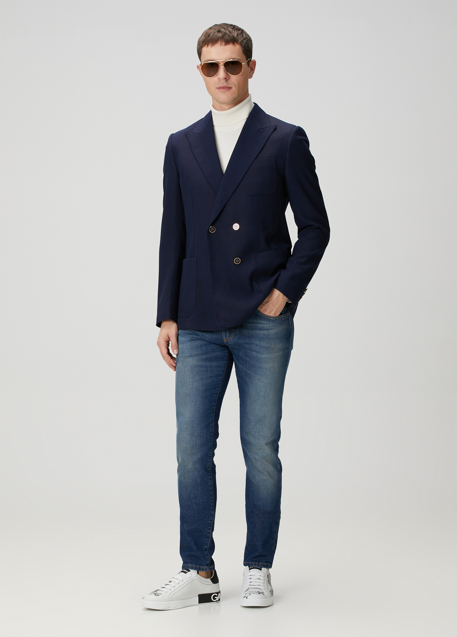 Dolce&Gabbana Koyu Mavi Erkek Koyu Mavi Jean Pantolon 1632535 | Beymen