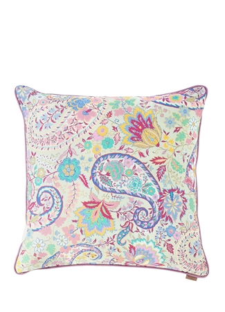 Etro Home Mor Etnik Desenli 60x60 cm Dekoratif Yastık Yeşil Etro Home Mor Etnik Desenli 60x60 cm Dekoratif Yastık Yeşil